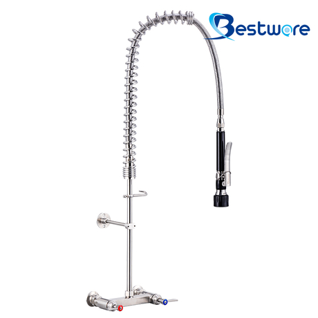 8" Wall Mount Pre Rinse Unit | Bestware
