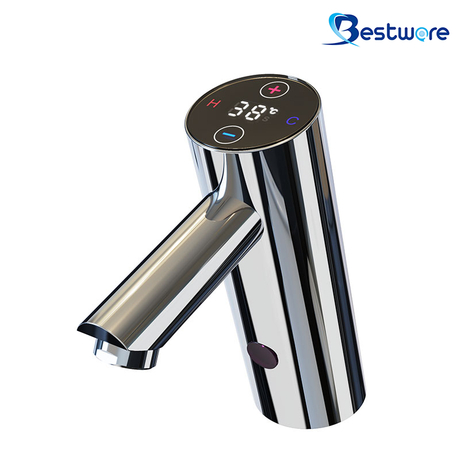 Sensor Faucet with Digital Temperature Control | Bestware